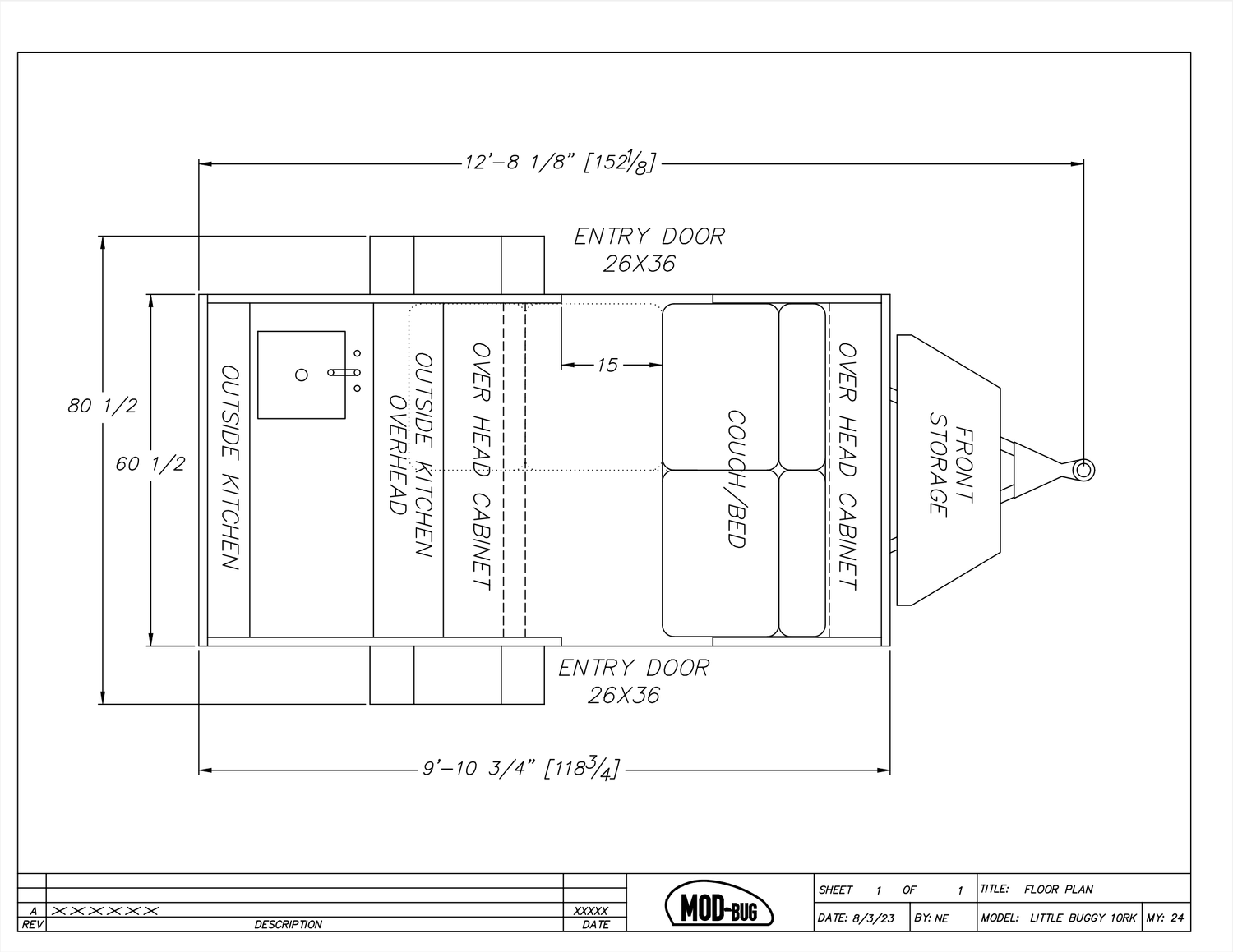 2023 Mod-Bug LB10-LR - Platinum RV